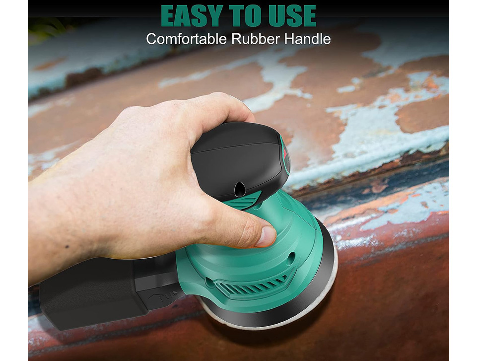 Electric Orbital Sander, 5 Inch Orbital Sander With Variable Speed ...