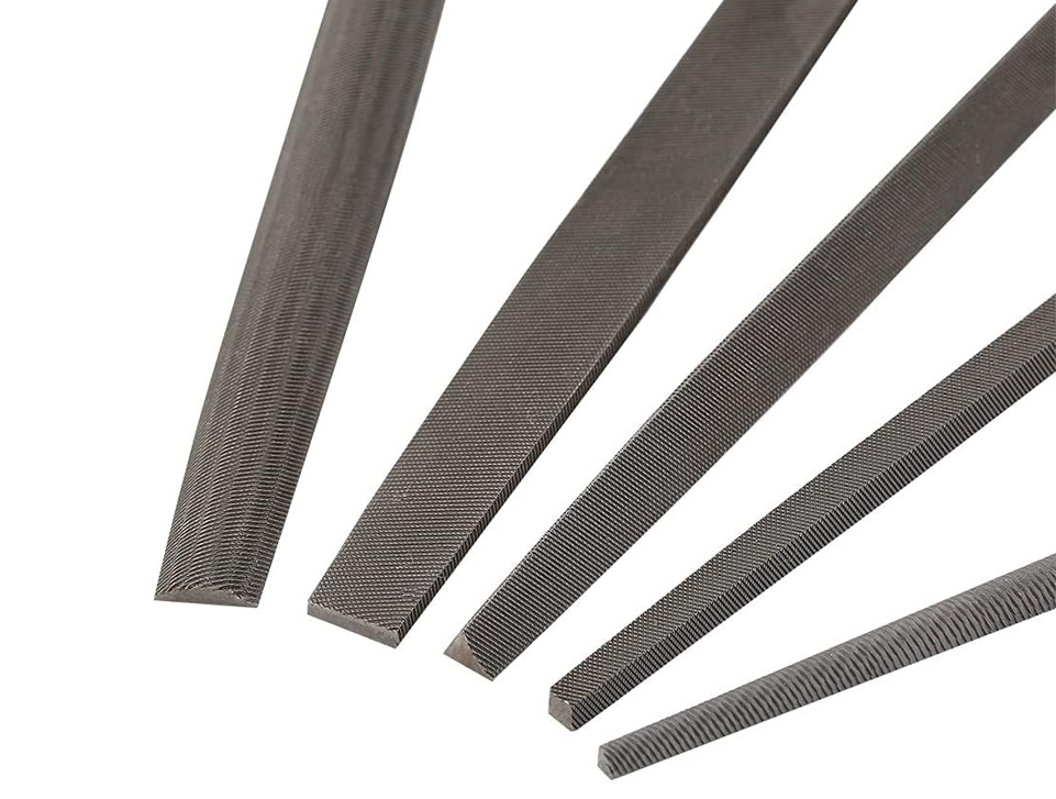 High-Carbon Steel File Set With Wooden Handle Files For Metal, Wood And ...